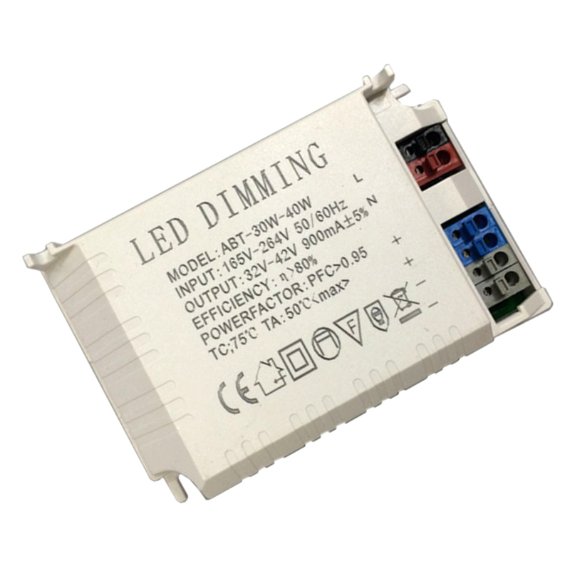30-40W 900-1200mA LED Dimmable Constant Current Driver 220V Input Power Adapter | SatisLED